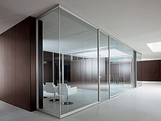 Glass partition in Dubai - British Glass & Aluminum work company in Dubai-UAE