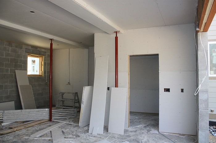 Gypsum partition supplier in Dubai - British Glass & Aluminum work ...