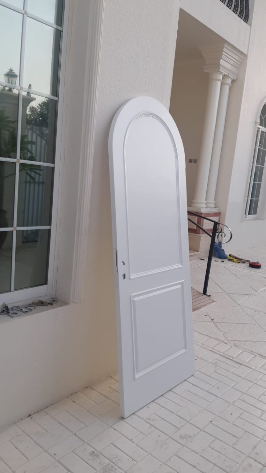 Custom Aluminum Sandwich Panel Doors in Dubai – British Glass and ...